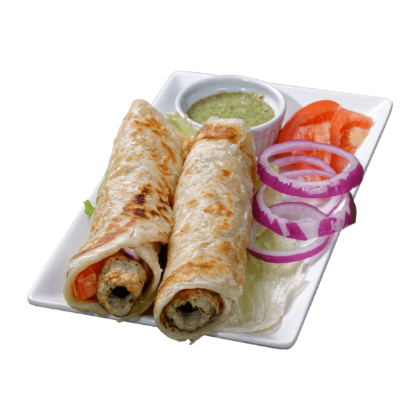 Kati Roll with Kaiser Wraps | Halal Chicken Kebab