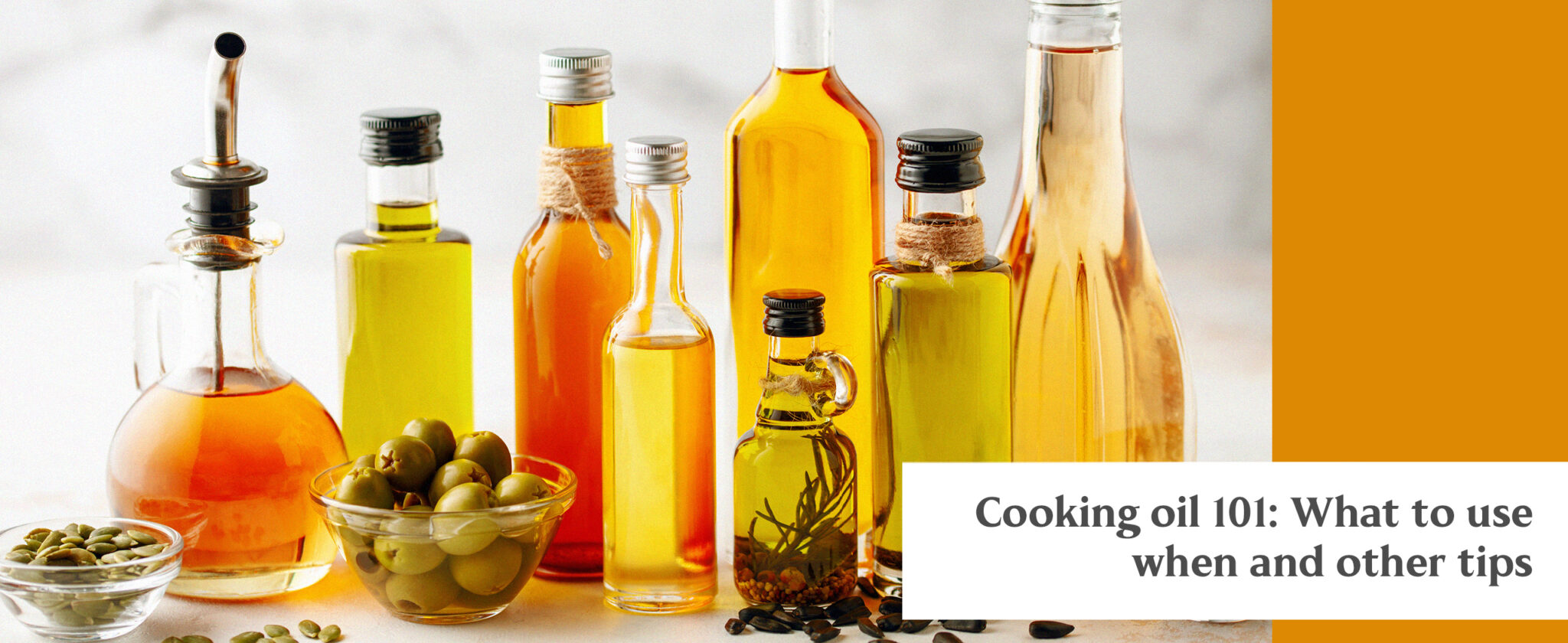 Cooking oil 101: What to use when and other tips - Kaiser Foodline